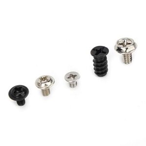 Metal Screws Assortment, Various Specifications High Strength Standard Size Mounting Screw Kit 165PCS with Plastic Case for Office Devices