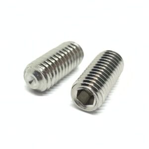 (25 pieces)5/16-24x1/2" stainless steel fine thread cup point allen socket set screw