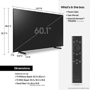 SAMSUNG 60-Inch Class QLED Q60B Series - 4K UHD Dual LED Quantum HDR Smart TV with Alexa Built-in (QN60Q60BAFXZA, 2022 Model)