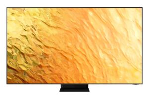 samsung qn85qn800bfxza 85 inch 8k qled quantum mini led hdr smart tv with an additional 2 year coverage (2022) (used)