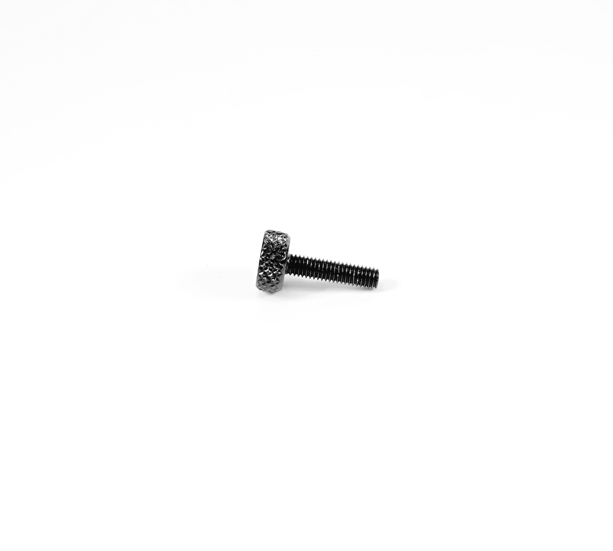 Computer PC Graphics Card M3x 6mm 8mm 12mm Knurled Head Thumb Screws Black Anodized Aluminum Thumbscrew (M3 x 6mm, 100)