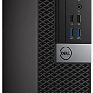 Dell OptiPlex 3040 Computer Desktop PC, Intel Core i5, 8GB RAM, 1TB HDD, MTG New 22 inch LED Monitor, RGB Speaker and Keyboard Mouse, WiFi, Windows 10 Pro (Renewed)