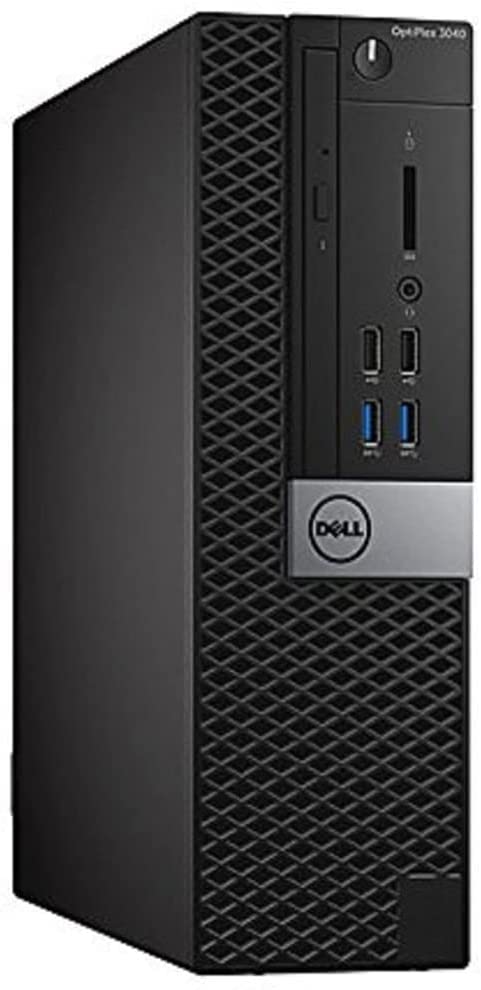 Dell OptiPlex 3040 Computer Desktop PC, Intel Core i5, 8GB RAM, 1TB HDD, MTG New 22 inch LED Monitor, RGB Speaker and Keyboard Mouse, WiFi, Windows 10 Pro (Renewed)