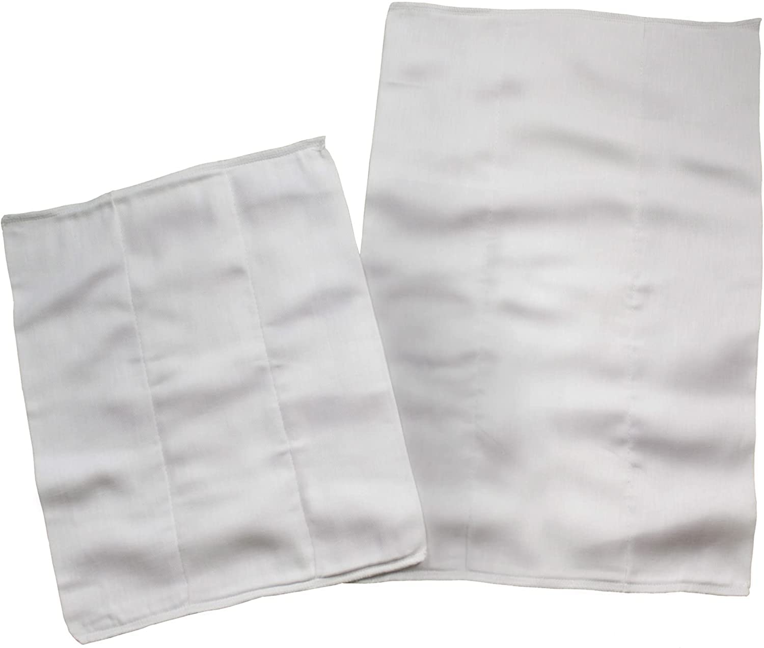 OsoCozy - Chinese Prefolds Cloth Diapers 1 Dozen - Perfect for Burp Cloths or Diapers. Soft and Absorbent for Baby Made of 100% Cotton- Fits 15-30 Lbs. - Size: Regular 4x6x4, 14x21 inches.