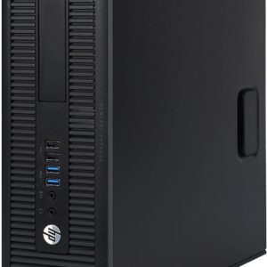 HP Elite 800G1 Desktop Computer PC, Intel Core i5 4th Gen Processor, 8GB RAM, 2TB HDD, MTG New 22 inch Monitor, RGB Speaker and Keyboard Mouse, WiFi Windows 10 Pro 64-Bit (Renewed)