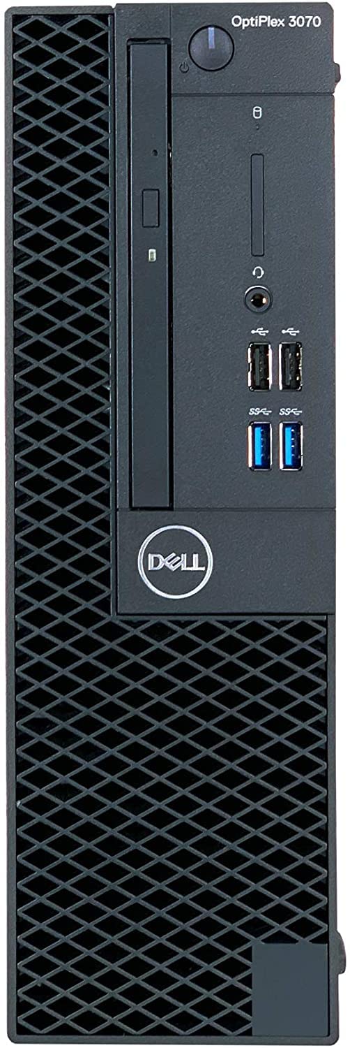 Dell OptiPlex 3070 SFF Small Form Factor Desktop - 9th Gen Intel Core i5-9500, 16GB DDR4 Memory, 512GB SSD,USB WiFi, Nvidia Geforce GT730 2gb Video, with 24" LCD Windows 10 Pro (Renewed)