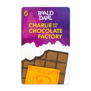 yoto charlie & the chocolate factory by roald dahl – kids audiobook story cards for use with yoto player & mini bluetooth speaker, fun daytime & bedtime stories, educational gift for children ages 7+