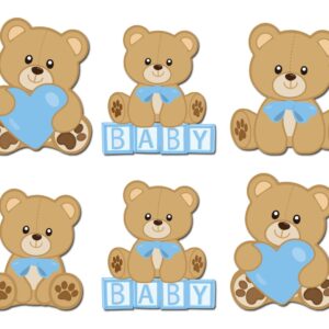 Baby Bear Baby Shower Centerpiece Sticks Decoration for Baby