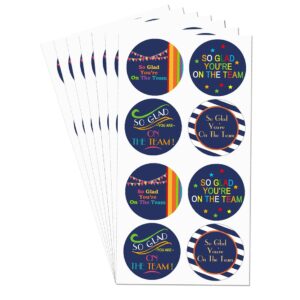 top label 2 inch employee thank you appreciation favor labels,you are awesome business employees welcome stickers,gratitude stickers,240 pcs