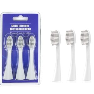 Toothbrush Replacement Heads 3 pcs for P3, S81, Made of Dupont Bristles, Soft Gum, Tongue Coating