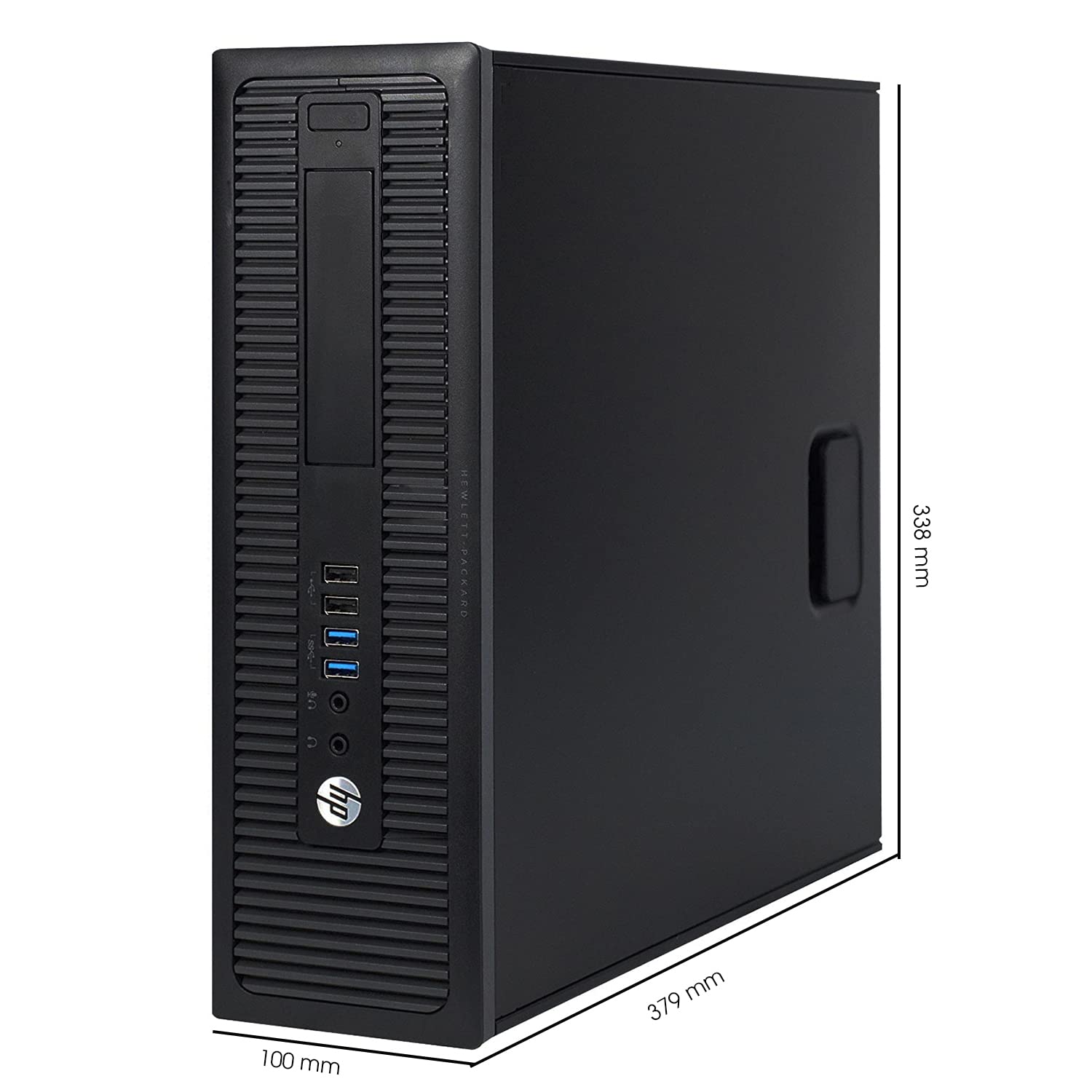 HP Elite 800G1 Desktop Computer PC, Intel Core i7 4th Gen Processor, 16GB RAM, 2TB HDD, MTG New 22 inch Monitor, RGB Speaker and Keyboard Mouse, WiFi Windows 10 Pro 64-Bit (Renewed)