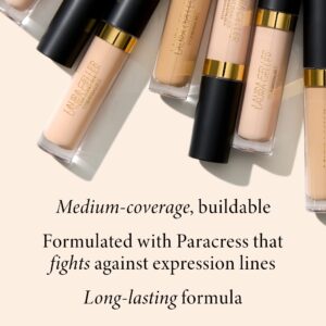 LAURA GELLER NEW YORK The Ideal Fix Concealer - Porcelain - Buildable Medium to Full Coverage Liquid Concealer - Covers Under Eye Dark Circles & Blemishes - Long-Lasting