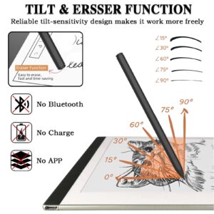 Stylus Pens for Touch Screen(2pcs), iPad Pencil Compatible with/Apple/iPhone/iPad/Android/Microsoft Tablets and More Capacitive Touch Screens