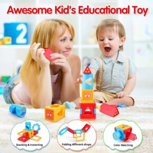 WITALENT Activity Cube Toys for 1 Year Old Boy Girl Baby Sorter Toy Montessori Toddler Toys Age 1-3 Developmental Learning Baby Toys 6-12-18 Months Christmas Birthday Gift for 1 2 3 Year Old