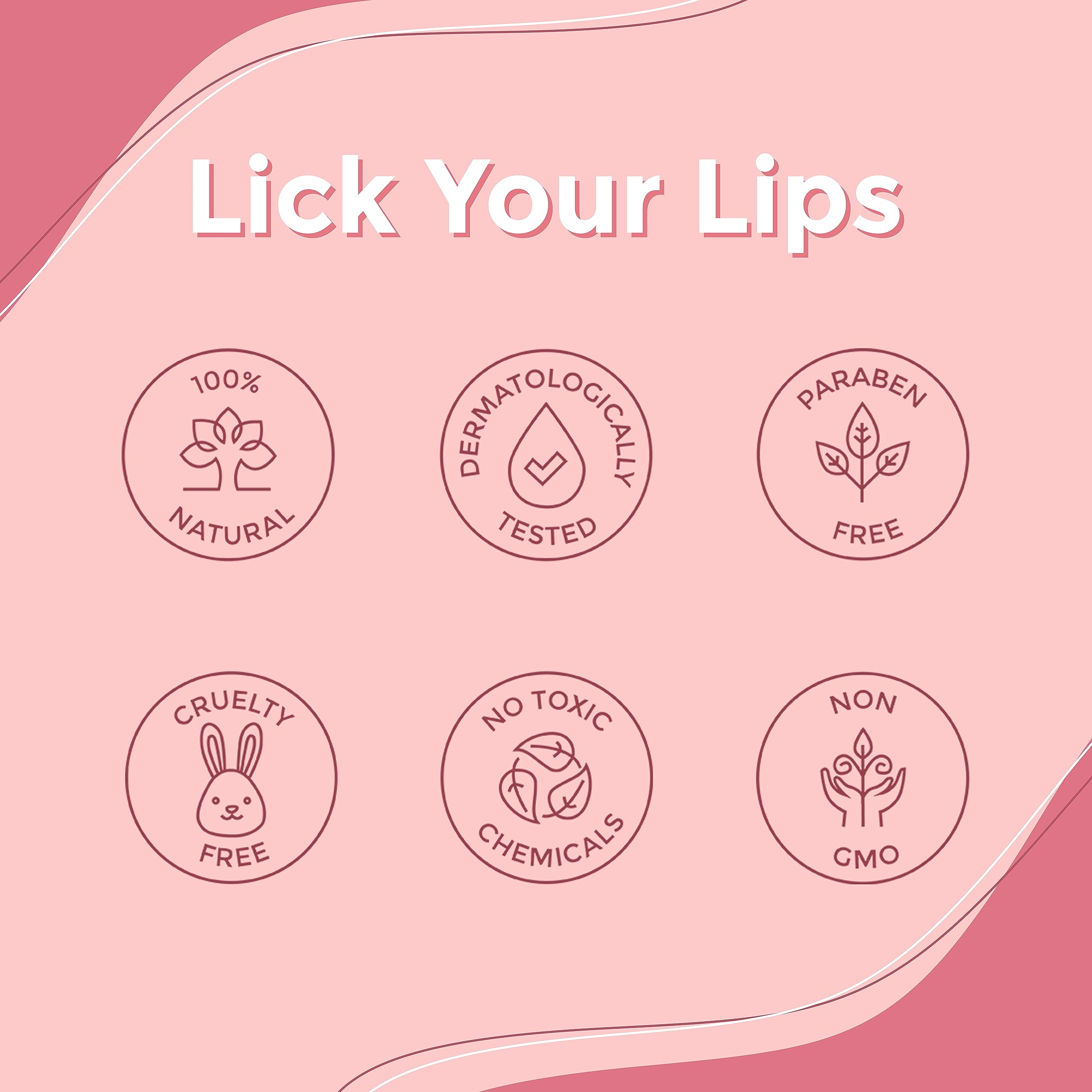 Lick Your Lips 6-in-1 Lip Care Kit With Lip Sleeping Mask, Silicone Brush, Sugar Lip Scrub, Lip Mask Sheet to Reveal Luscious, Lip Exfoliator Scrub to Soft Lips – Korean Lip Therapy Set for a Fuller