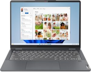 lenovo ideapad flex 5 2-in-1 laptop, 14" fhd ips 16:10 (1920 x 1200) touchscreen, amd ryzen 5 5500u, 16gb ram, 1tb pcie ssd, wi-fi 6, webcam, fingerprint, digital pen, w/mouse pad