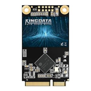 kingdata msata ssd 128gb 3d nand tlc sata iii 6 gb/s, msata (30x50.9mm) internal solid state drive - compatible with desktop pc laptop - (msata 128gb)