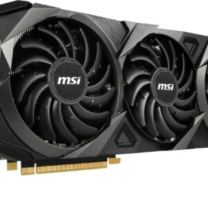 MSI Gaming GeForce RTX 3080 LHR 12GB GDRR6X 384-Bit HDMI/DP Nvlink Torx Fan 3 Ampere Architecture OC Graphics Card (RTX 3080 Ventus 3X Plus 12G OC LHR)