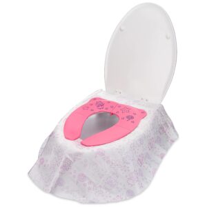 Cadily Princess Foldable Potty Training Seat. Travel Potty Seat for Toddlers. Portable Potty Seat for Toddler Travel. Baby Potty Training Toilet Seat. Kids Toilet Seat Travel Potty.Toddler Toilet Seat