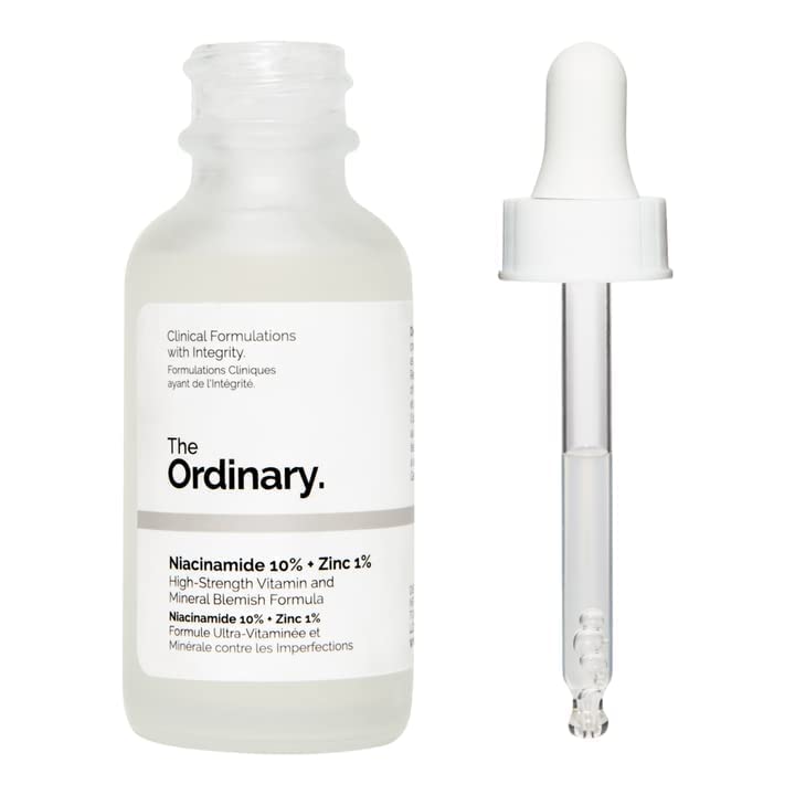 Niacinamide 10% + Zinc 1% Serum for Face - Pore Reducer + USA Skin Care (30ml)