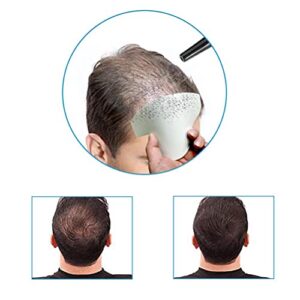 Zhongdawei Beard Shaping Tool, Hairline Optimizer Hairline Enhancing Card Barber Line Up Beard Shaping Template Beard Design Template Model Hairdressing Hair Styling Tool