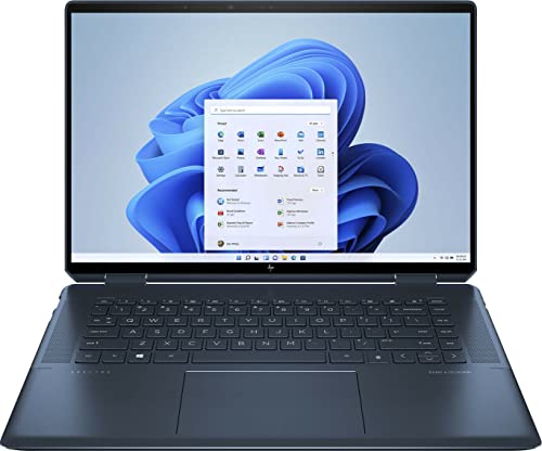 HP Spectre x360 16” 3K+ IPS (3072 x 1920) 2-in-1 Laptop, Touch 400nits, i7-11390H, Iris Xe Graphics, 17h Battery Life, Thunderbolt 4, Wi-Fi 6, Fingerprint, w Stylus+Sleeve (16GB RAM 2TB PCIe SSD)