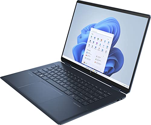 HP Spectre x360 16” 3K+ IPS (3072 x 1920) 2-in-1 Laptop, Touch 400nits, i7-11390H, Iris Xe Graphics, 17h Battery Life, Thunderbolt 4, Wi-Fi 6, Fingerprint, w Stylus+Sleeve (16GB RAM 2TB PCIe SSD)