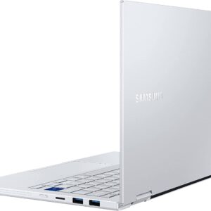 2022 Samsung Galaxy Book Flex2 Alpha 2-in-1 13.3" FHD QLED Touchscreen Laptop, 11th Gen Core i5-1135G7 Up to 4.2 GHz, 8GB RAM, 1TB PCIe SSD, Backlit Keyboard, Fingerprint, White w/Accessories