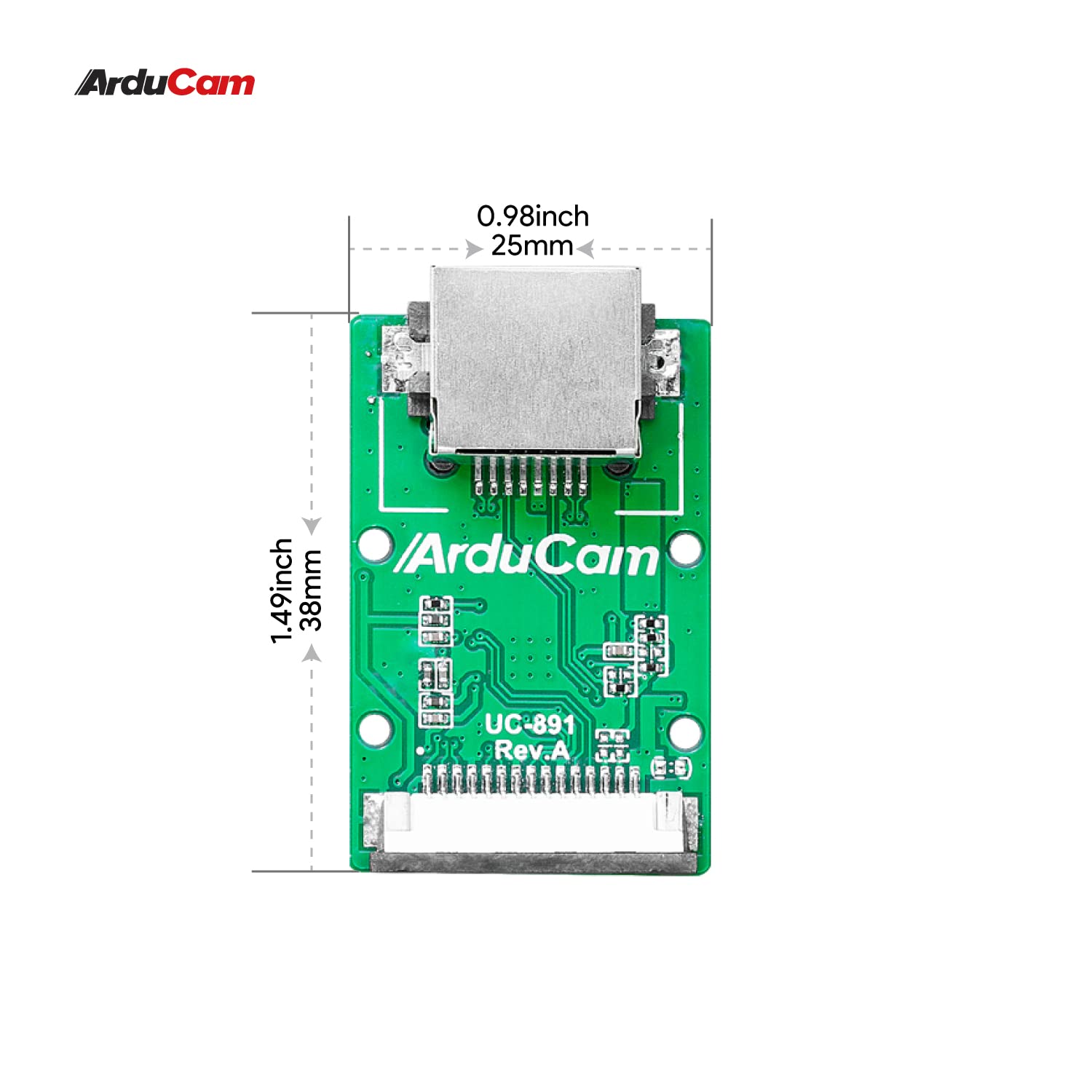 Arducam Cable Extension Kit for Raspberry Pi Camera, Up to 10-Meter Extension, Compatible with Raspberry Pi Camera V1/V2/V3/HQ/Global Shutter, and 16MP/64MP/ToF Camera Module