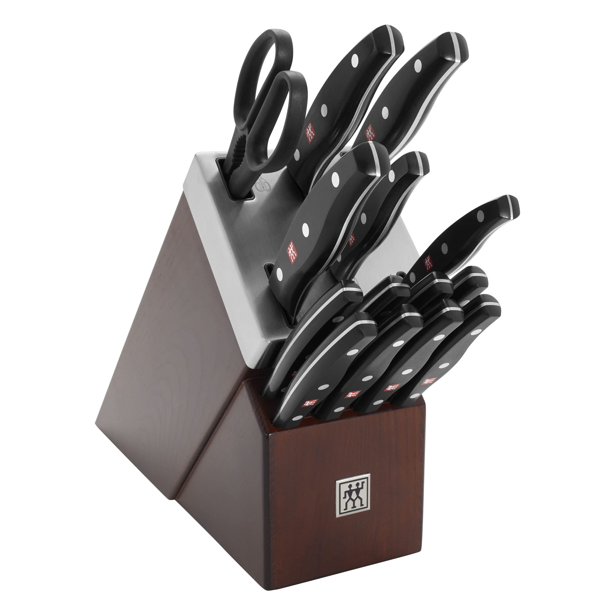 ZWILLING TWIN Signature 15-pc Self-Sharpening Knife Block Set - Brown