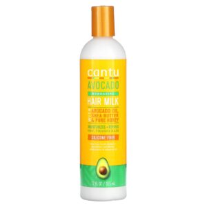 cantu avocado hydrating hair milk, 12 fl oz (355 ml)