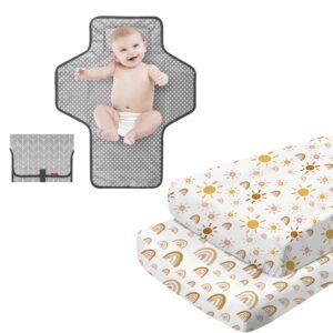 portable changing pad & changing pad cover for baby excellent baby shower registry gifts