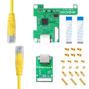 arducam cable extension kit for raspberry pi camera, up to 10-meter extension, compatible with raspberry pi camera v1/v2/v3/hq/global shutter, and 16mp/64mp/tof camera module