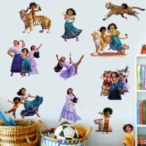 ai party encanto wall sticker children's cartoon bedroom background wall decoration self-adhesive wall sticker pvc