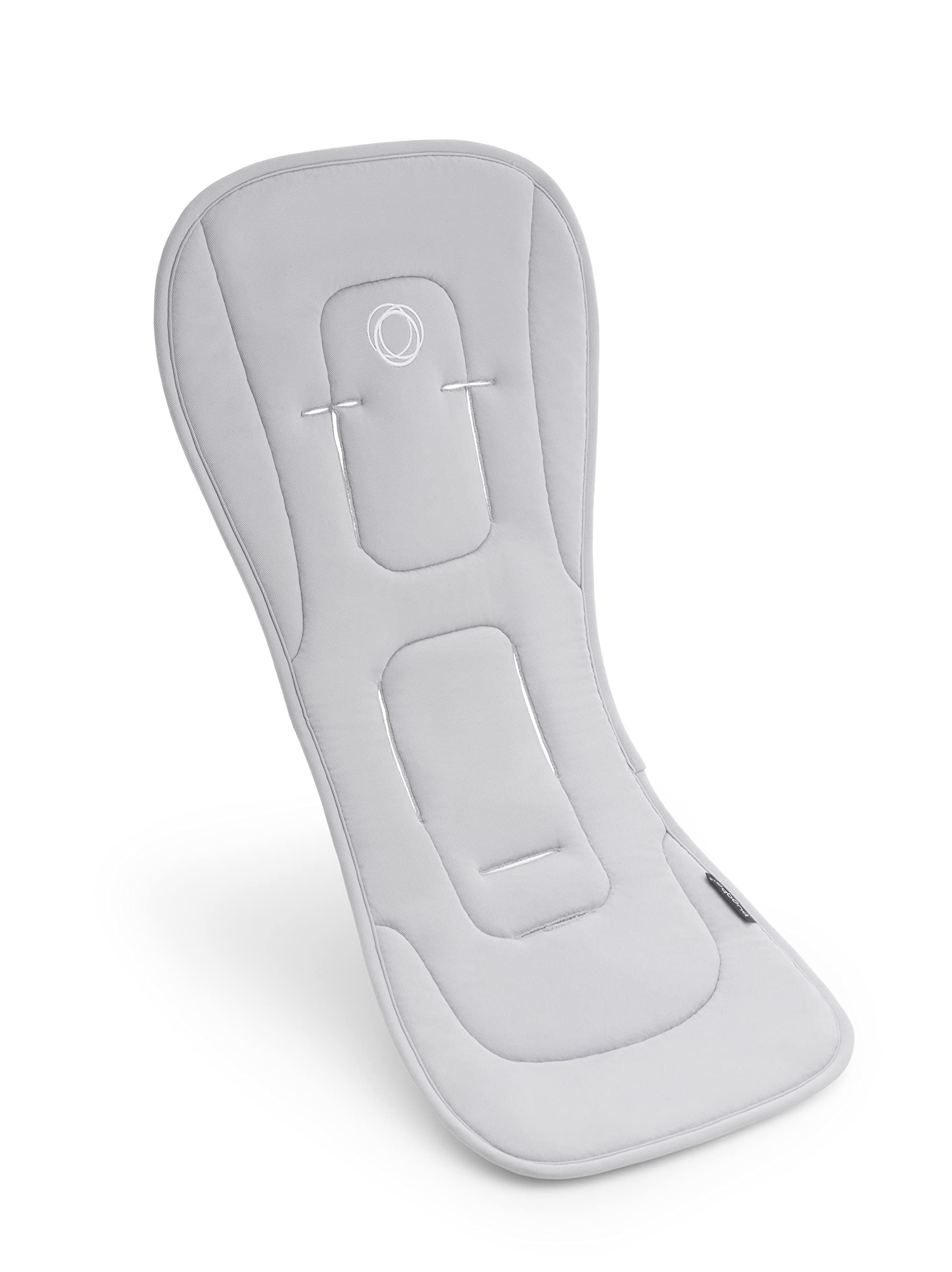 Bugaboo Dual Comfort Seat Liner Fully Reversible to Regulate Body Temperature, Compatible with All Bugaboo Strollers- Misty Grey