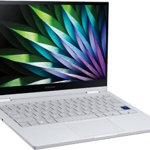 2022 Samsung Galaxy Book Flex2 Alpha 2-in-1 13.3" FHD QLED Touchscreen Laptop, 11th Gen Core i5-1135G7 Up to 4.2 GHz, 8GB RAM, 1TB PCIe SSD, Backlit Keyboard, Fingerprint, White w/Accessories