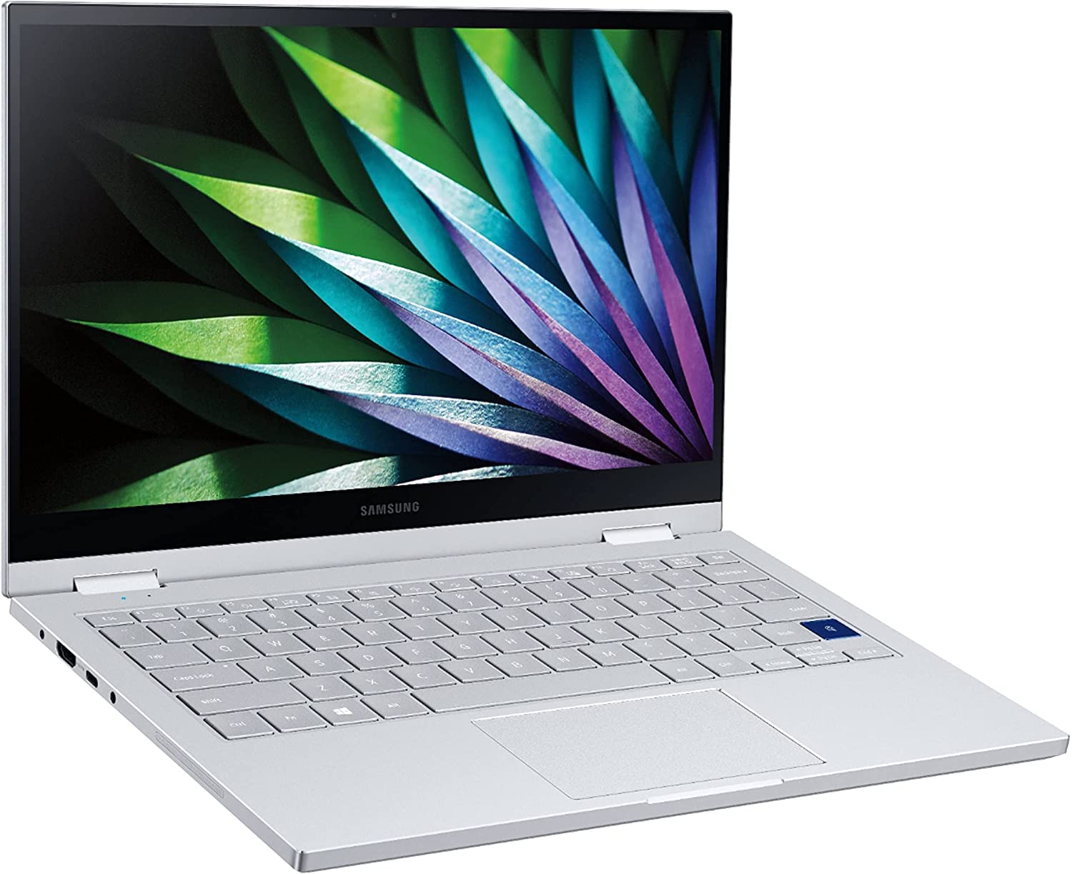 2022 Samsung Galaxy Book Flex2 Alpha 2-in-1 13.3" FHD QLED Touchscreen Laptop, 11th Gen Core i5-1135G7 Up to 4.2 GHz, 8GB RAM, 1TB PCIe SSD, Backlit Keyboard, Fingerprint, White w/Accessories