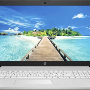 HP Newest Laptop, 17.3" HD+ Non-Touch Display, 11th Gen Intel Core i3-1115G4 Processor, 8GB RAM, 128GB PCIe SSD, Webcam, Bluetooth, HDMI, USB-A 3.0, RJ-45, Windows 11 Home, Silver