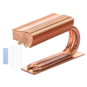 Solid State Drive Cooler, Wear Resistant Safe Copper SSD Heatsink for Desktop Computer