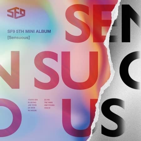 Kakao M SF9 - Sensuous [Random ver.] (5th Mini Album) CD+Booklet+Photocards