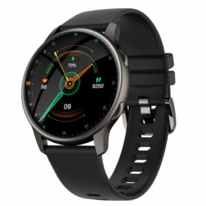 holiday amoled smartwatch, 1.3" hd screen activity tracker for fitness and health with 14 sports modes, 3 atm waterproof, monitor spo2, heart rate, sleep, stress for men and women for android ios