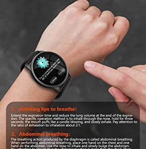 Holiday AMOLED Smartwatch, 1.3" HD Screen Activity Tracker for Fitness and Health with 14 Sports Modes, 3 ATM Waterproof, Monitor SpO2, Heart Rate, Sleep, Stress for Men and Women for Android iOS