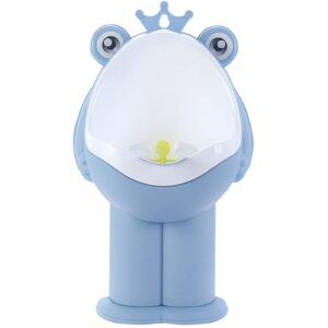 frog pee training,cute frog potty toilet training urinal,bathroom funny baby training potties for kids,toddler boy(light blue)