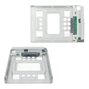 2.5" SSD to 3.5" SATA Hard Drive Tray Compatible with All 3.5in SATA/SAS Drive, 2.5in SSD to 3.5in SATA Hard Drive Caddy for Computer PC, Good Heat Dissipation, Hot Swap