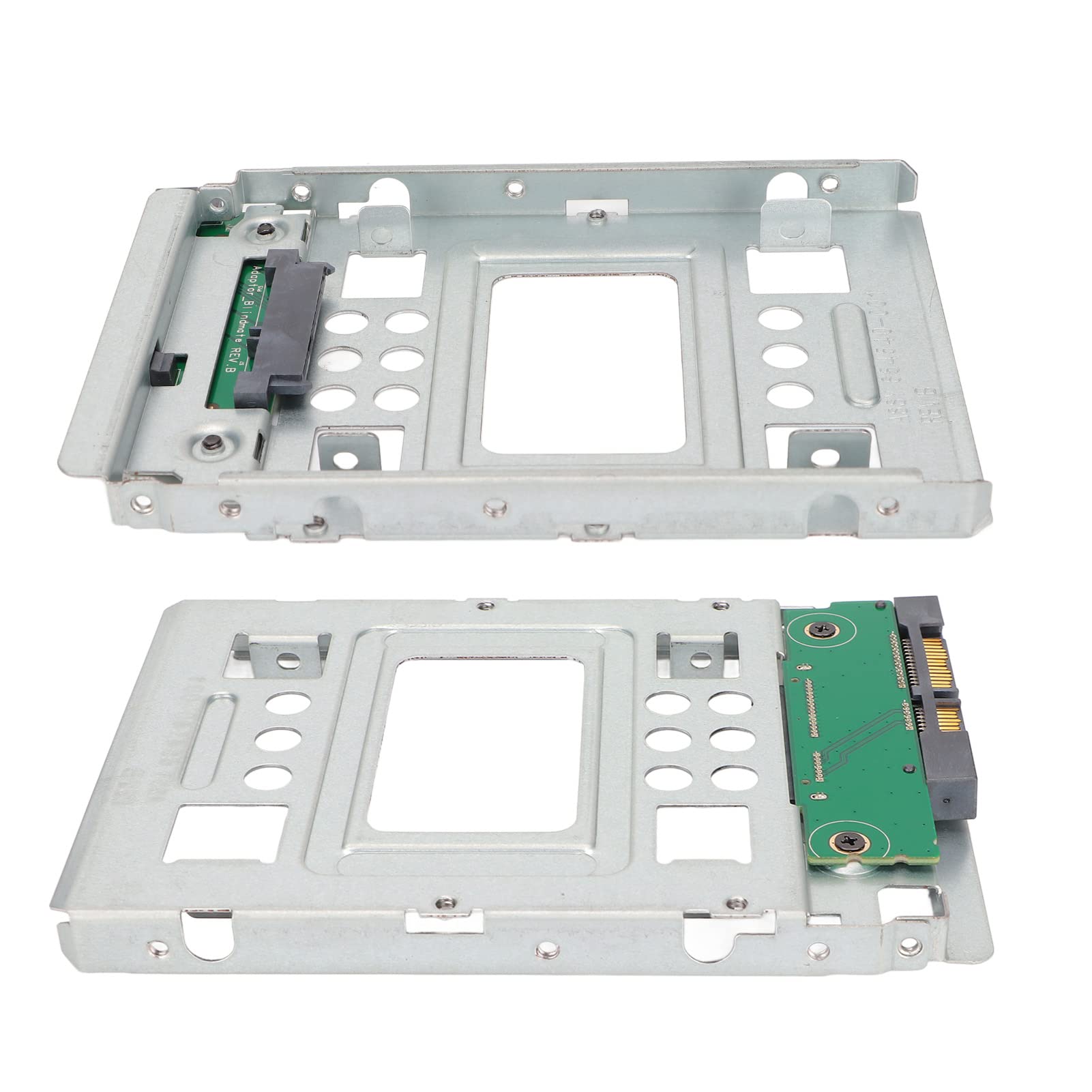 2.5" SSD to 3.5" SATA Hard Drive Tray Compatible with All 3.5in SATA/SAS Drive, 2.5in SSD to 3.5in SATA Hard Drive Caddy for Computer PC, Good Heat Dissipation, Hot Swap