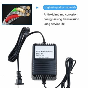 Dysead AC/AC Adapter for GE 29869GE2 29869GE2-B Digital Answering Machine Power Supply Cord Cable Charger Mains PSU