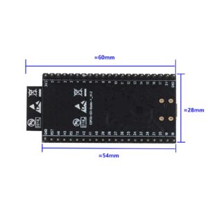 Stemedu ESP32-S2-Saola-1 Microcontroller Processor Module 4MB Flash + 2MB PSRAM ESP32-S2-WROVER WiFi Development Board for Ardunio IDE