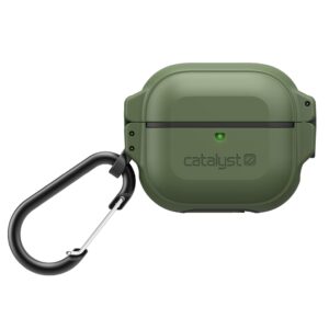 catalyst airpods 3rd generation case, 330ft waterproof total protection case for airpods 3, shockproof case for airpods 3rd generation, durable protective case for airpods 3 with carabiner