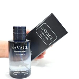 savage pour homme for men 3.4fl.oz 100ml ***sealed, 3.4 ounce