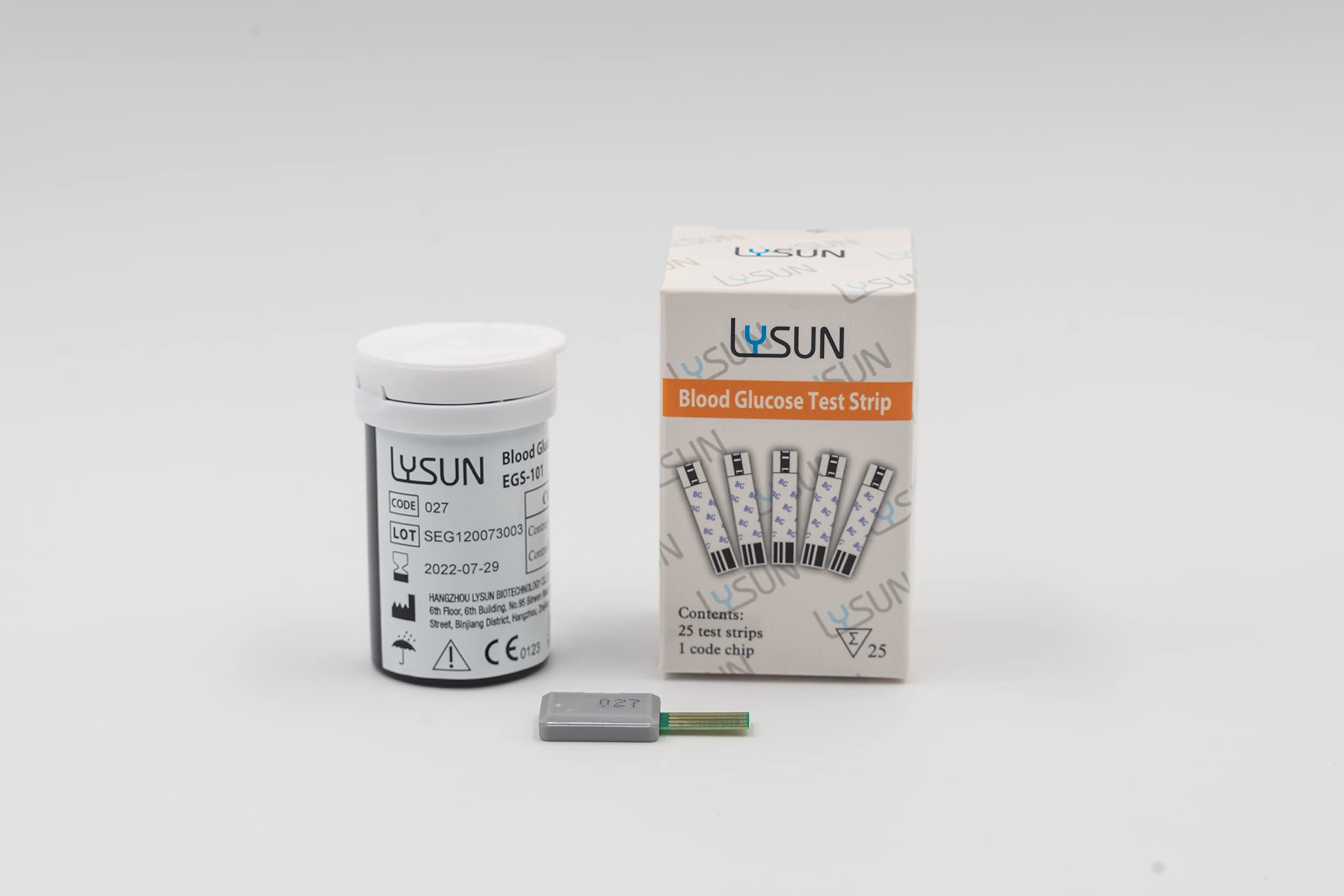 Lysun Glucose Test Strips(25pcs)